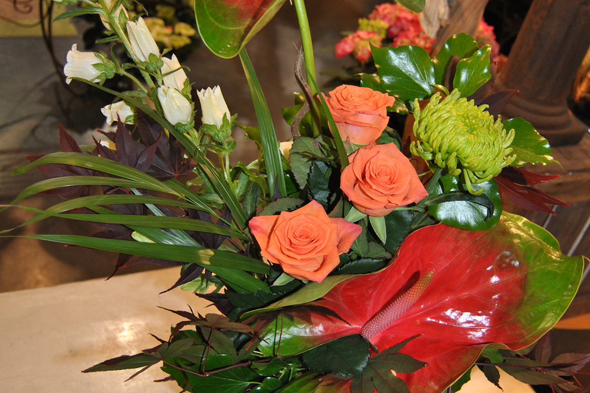 Bouquets ronds et graphiques